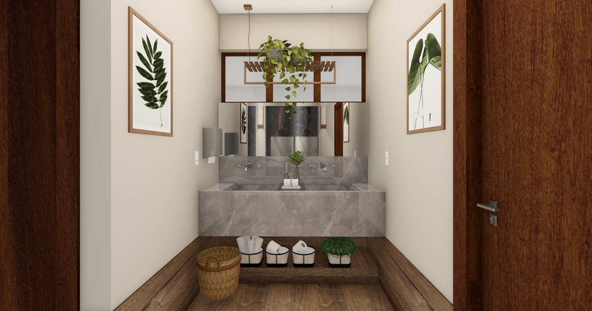 Archtrends Portobello - Lavabo Área de Festas FF - Archtrends