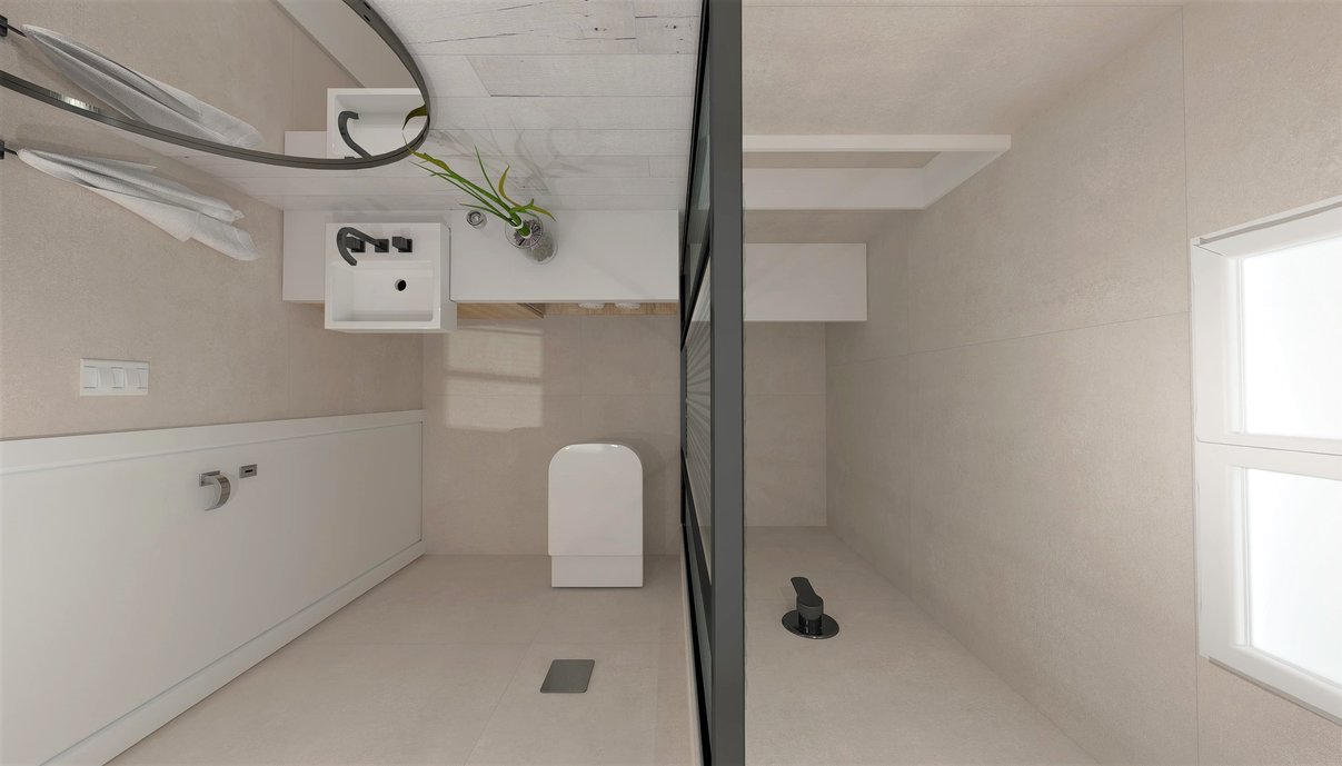 Archtrends Portobello - BANHEIRO RÚSTICO com COTTAGE CANNELLE e FOGGY ...