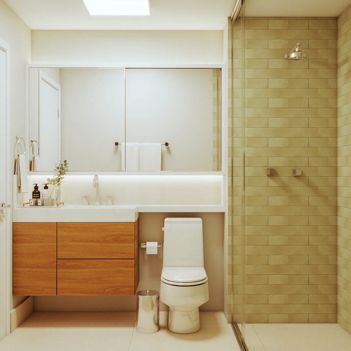 Archtrends Portobello - Banheiros padronizados - Wc Suite e Social ...